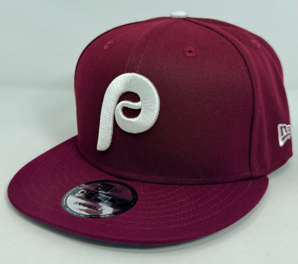 Philadelphia Phillies Snapback New Era Burgundy Cap Hat Grey UV | THE ...