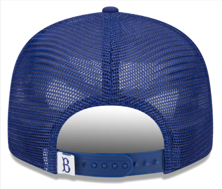 Brooklyn Dodgers Snapback New Era 9Fifty Mesh Trucker Blue Cap Hat ...