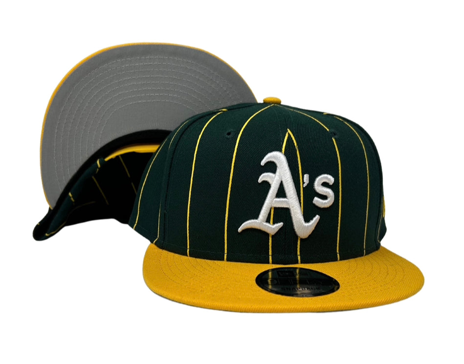 Oakland Athletics Snapback New Era 9Fifty Vintage Pinstripe 2 Tone Cap ...