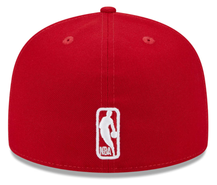 Los Angeles Lakers Fitted New Era 59Fifty Red Western Patch Cap Hat ...