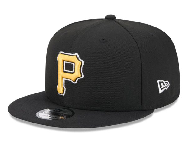 Pittsburgh Pirates Snapback New Era Alternate Logo Black Cap Hat Grey ...
