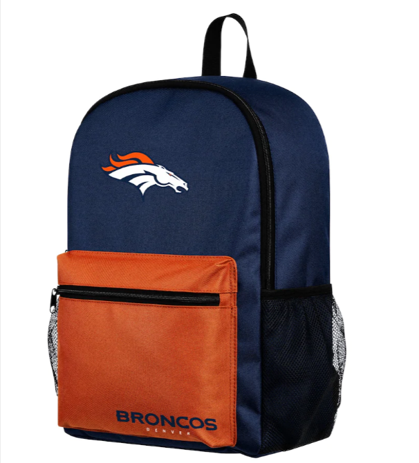 Denver Broncos Colourblock Backpack | THE 4TH QUARTER