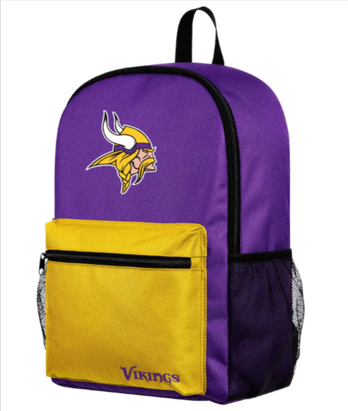 Minnesota Vikings Colourblock Backpack | THE 4TH QUARTER