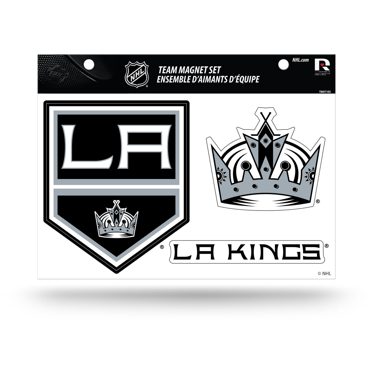 Los Angeles Kings 3 Piece Team Magnet Set