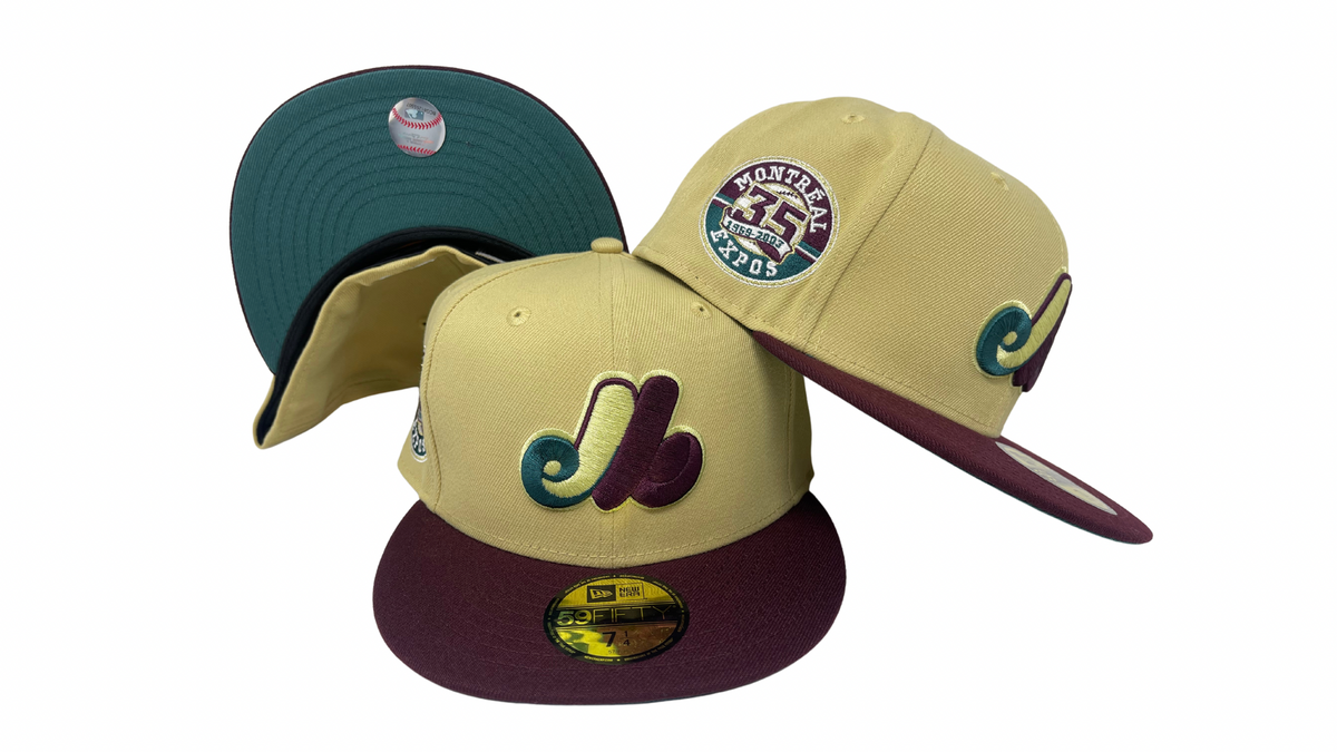 Montreal Expos Fitted New Era 59Fifty Fall Collection Hat Cap | THE 4TH ...