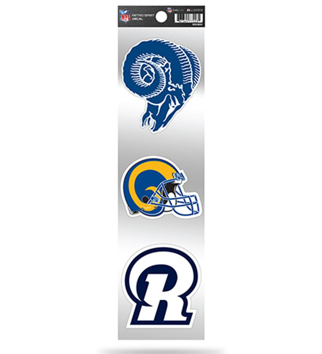 Los Angeles Rams Retro Triple Spirit Decal 3 Pack Stickers | THE 4TH ...